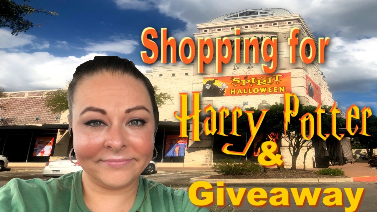 SHOPPING FOR HARRY POTTER COSTUMES AT SPIRIT HALLOWEEN SHOP & GIVEAWAY ...