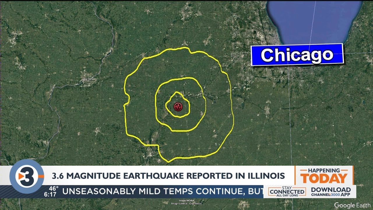 Earthquake In Illinois 2022