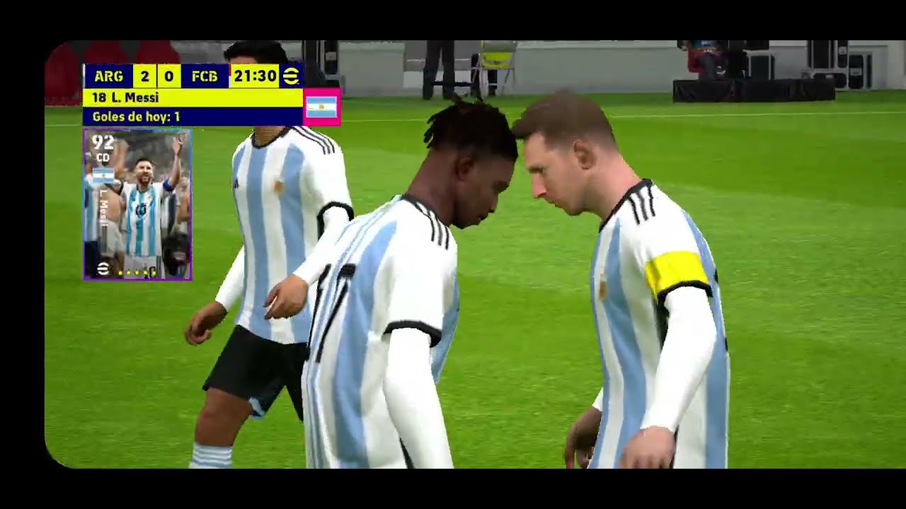 Argentina vs FC Bayern München (eFootball mobile 2023) - YouTube