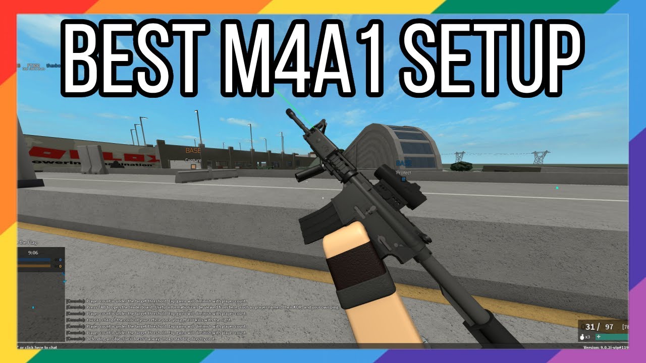 BEST M4A1 Setup in Phantom Forces! - YouTube