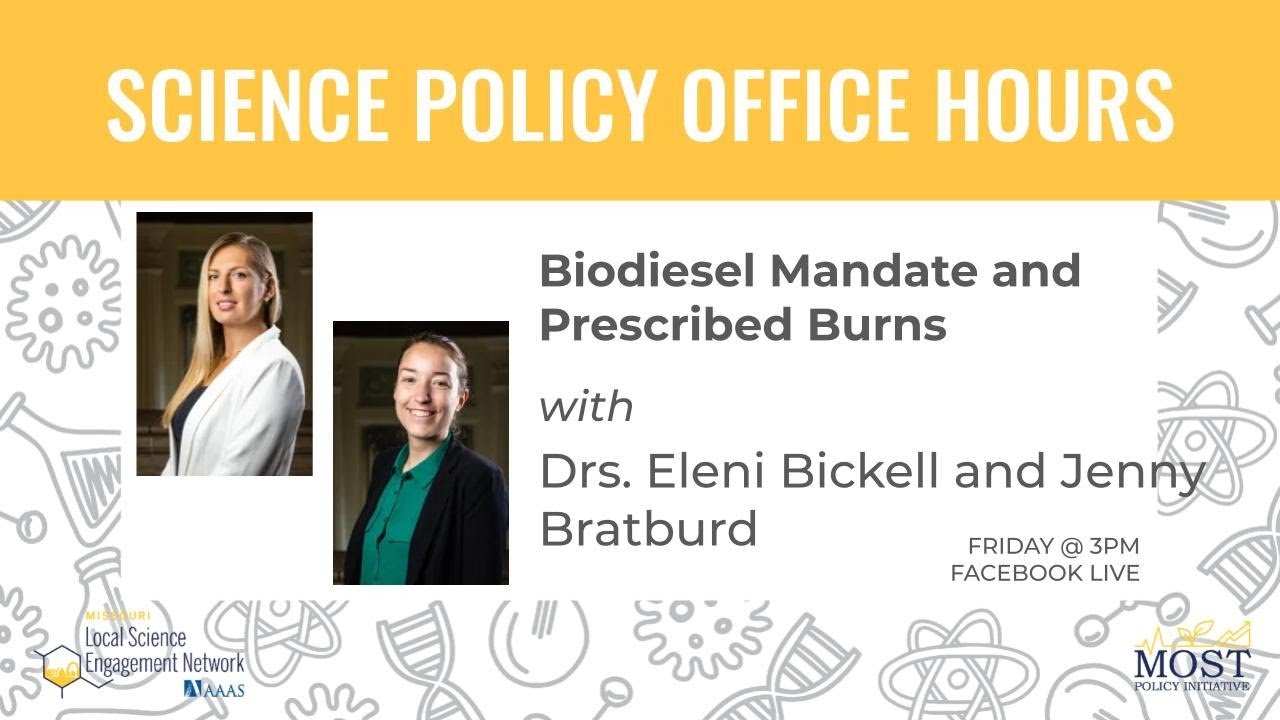 Science Policy Office Hours | Dr. Jenny Bratburd & Dr. Eleni Bickell ...