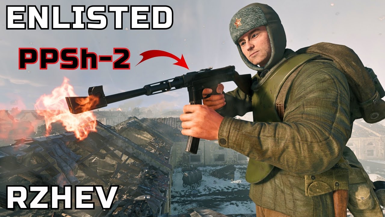 NEW Enlisted gameplay: Rzhev - Rzhev: Left Bank | Энлистед, енлистед ...