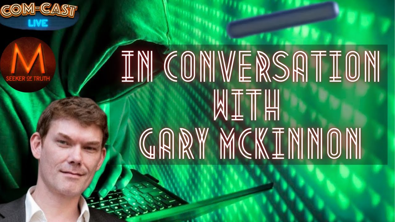 Gary McKinnon with Ickonic Media and 'M' at the Com-Cast festival in ...
