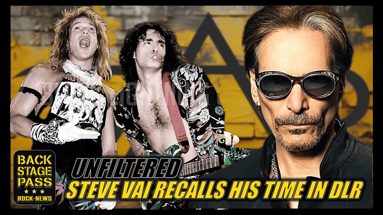 🎸 Steve Vai Unveils 📖 Untold Stories from His David Lee Roth Band 🎤 ...