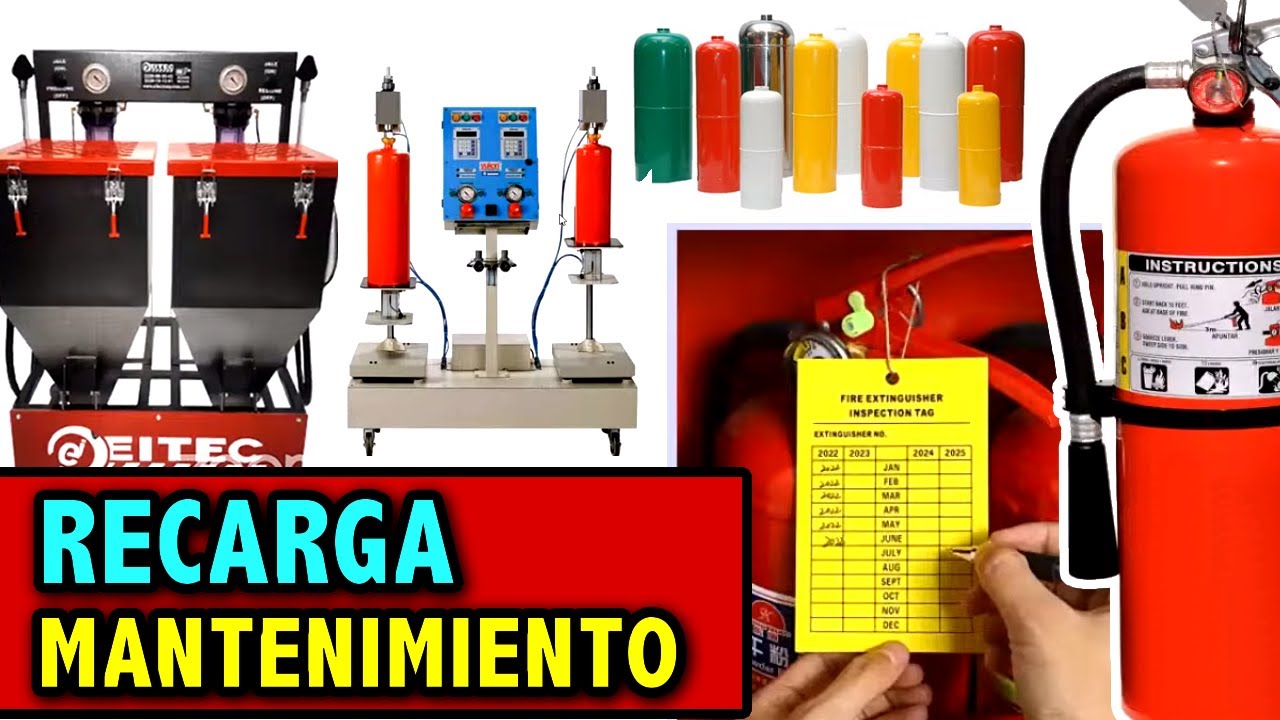 🧯 RECARGA DE EXTINTORES: Requerimientos para la inspección ...