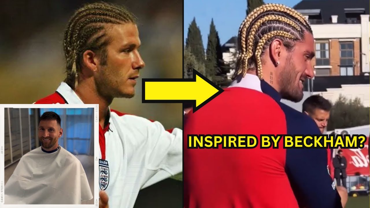 Rodrigo De Paul New Look is Inspired by David Beckham? | Messi New ...