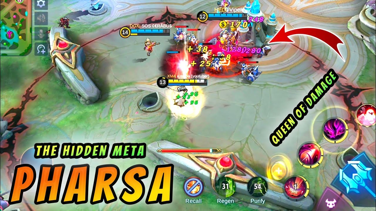 Pharsa Is Hidden Meta | Pharsa Gameplay And Top 1 Global Build | Mobile ...