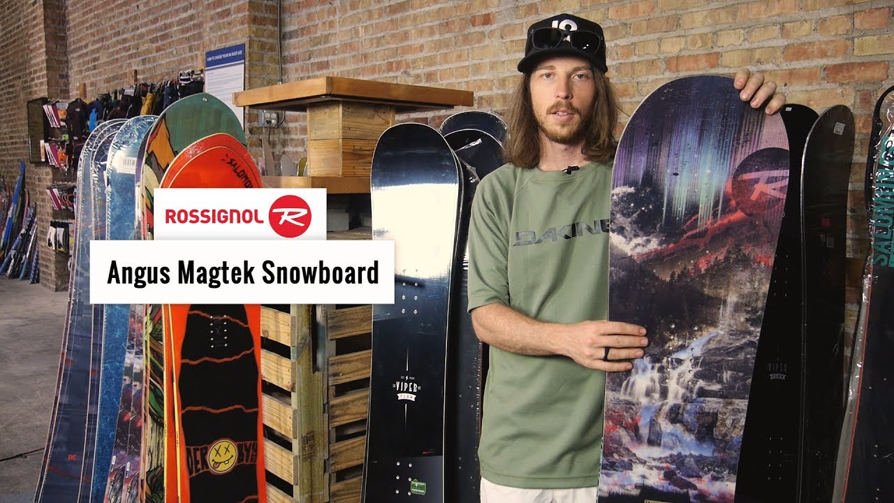 Rossignol Angus Magtek Snowboard - YouTube