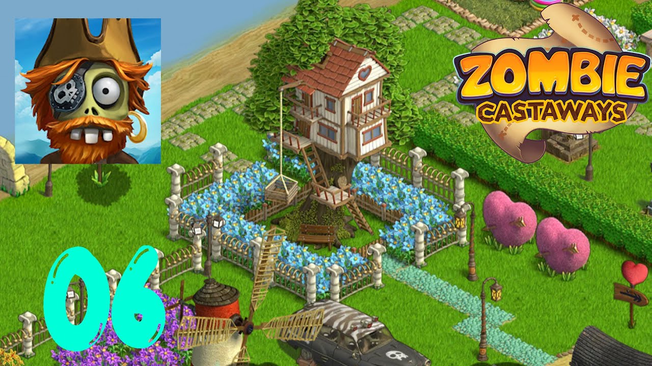 Zombie Castaways : Gameplay Walkthrough Part 6 (Adroid/IOS) || Build My ...