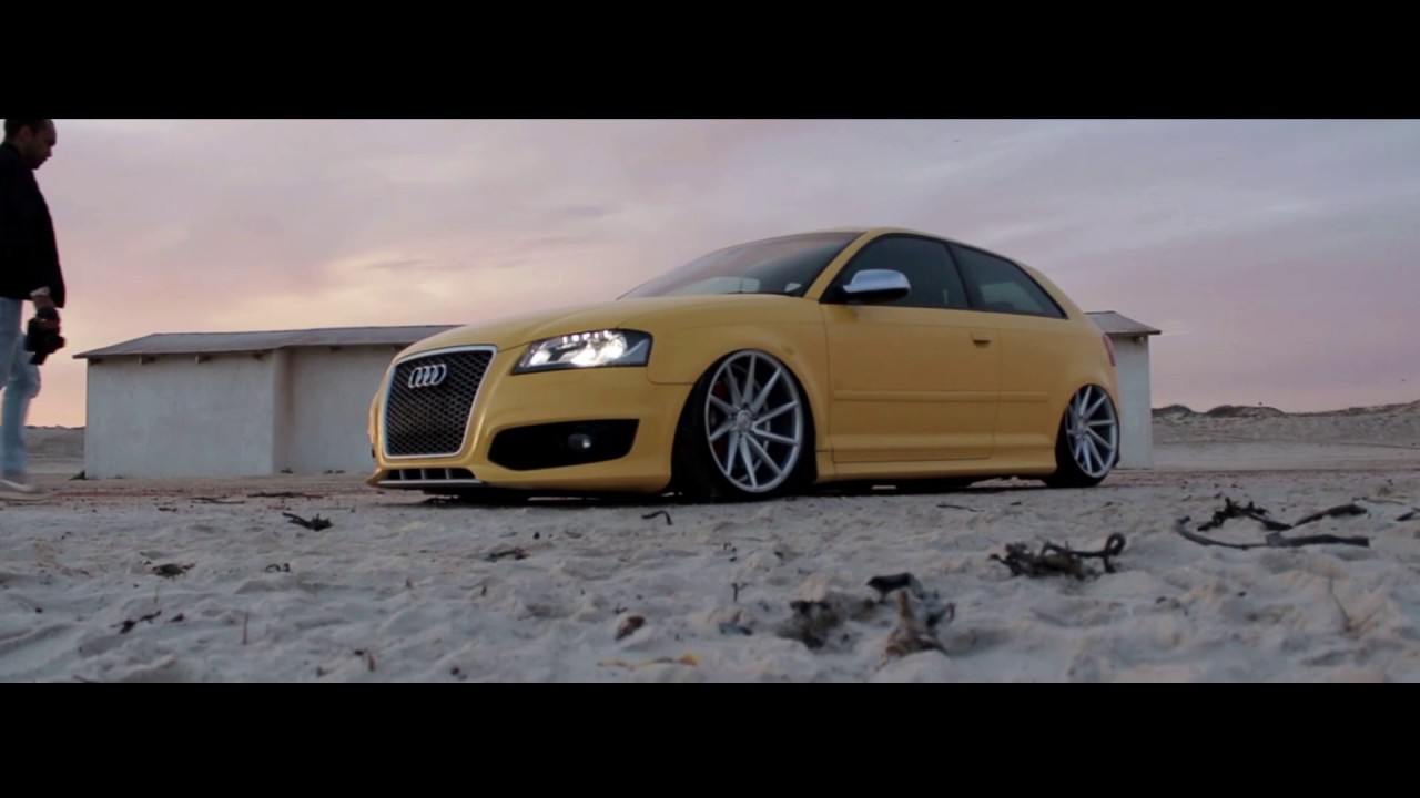 Chadlin April’s bagged Audi S3 8P | Capestance Air X SD Studios - YouTube
