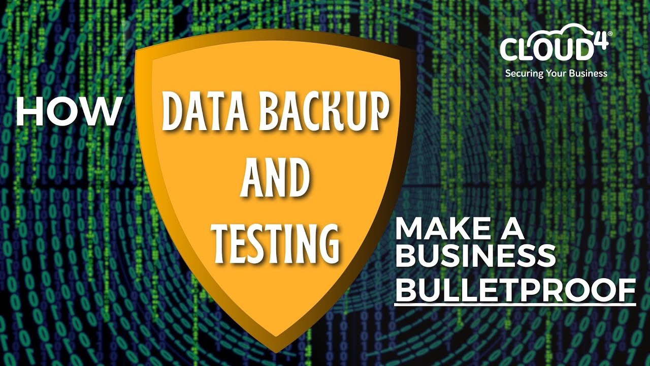How Data Backup And Testing Make A Business Bulletproof - YouTube