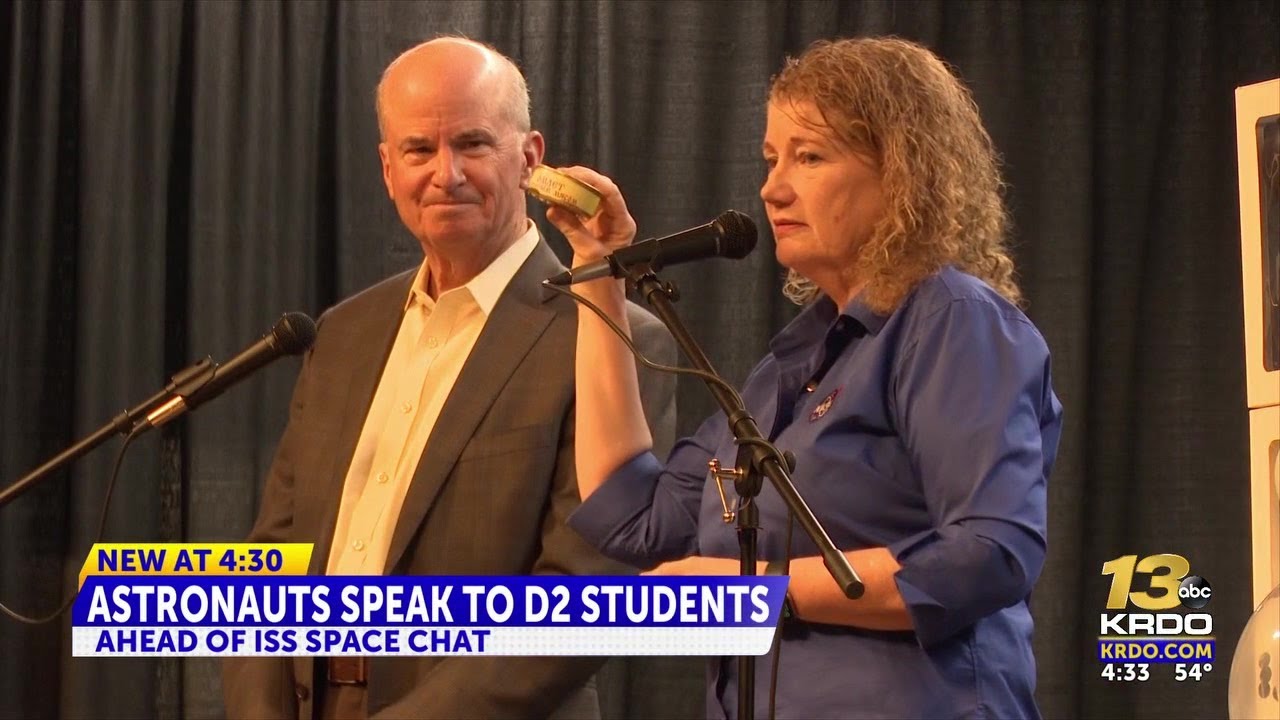 Astronauts visit Colorado Springs elementary schools ahead of ISS ...