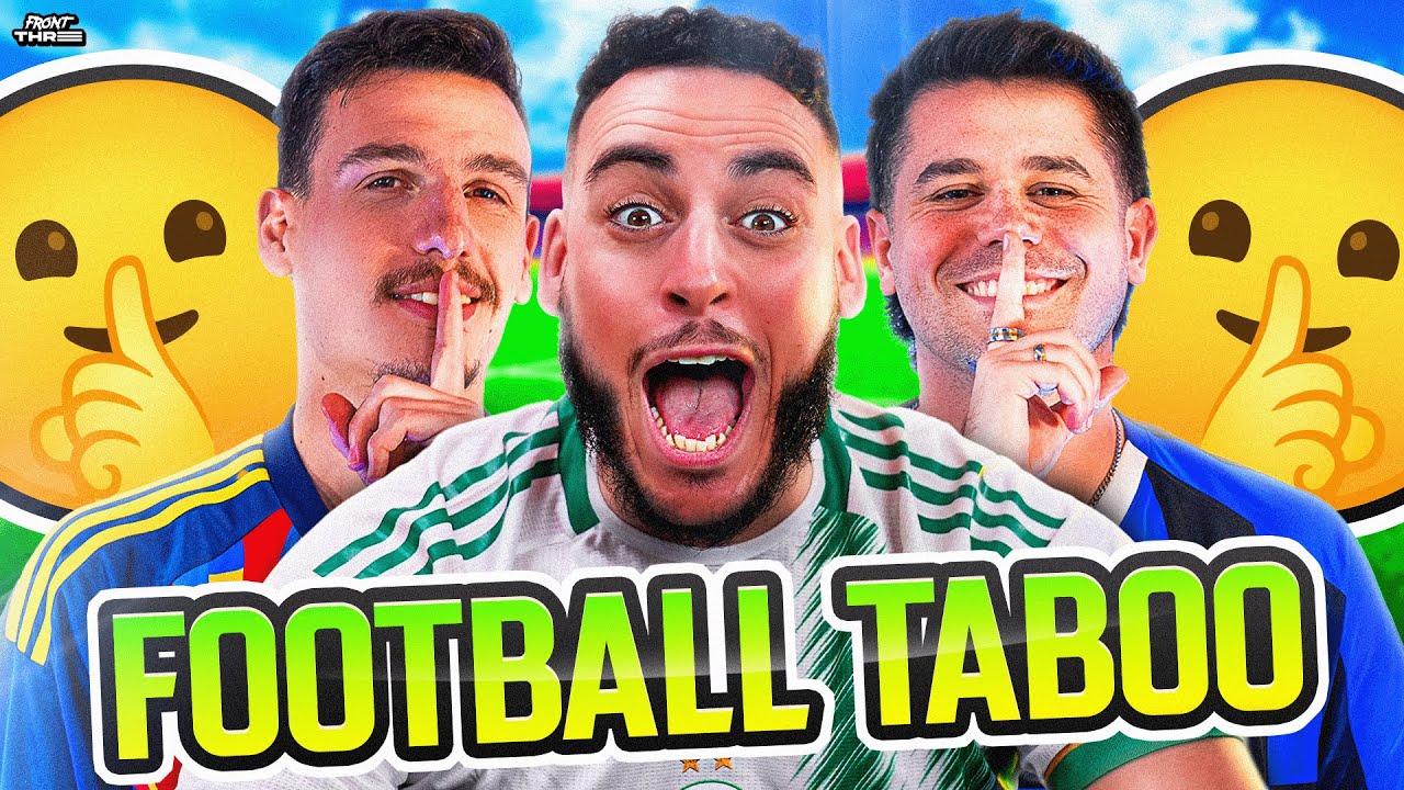 FOOTBALL TABOO is the QUIZ you will want to play WITH FRIENDS 🔥 - YouTube