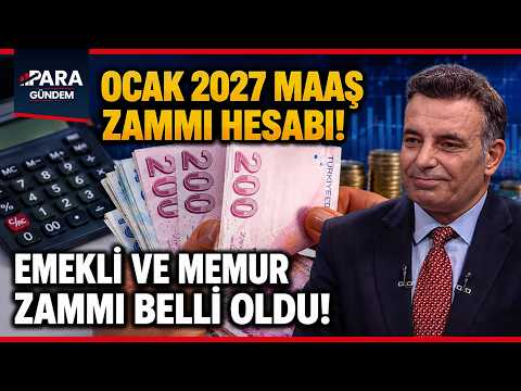 Emekli Ve Memur Maaşlarında Yeni Zam! Ocak 2027 İçin Beklenen Rakamlar... #emekli #haber