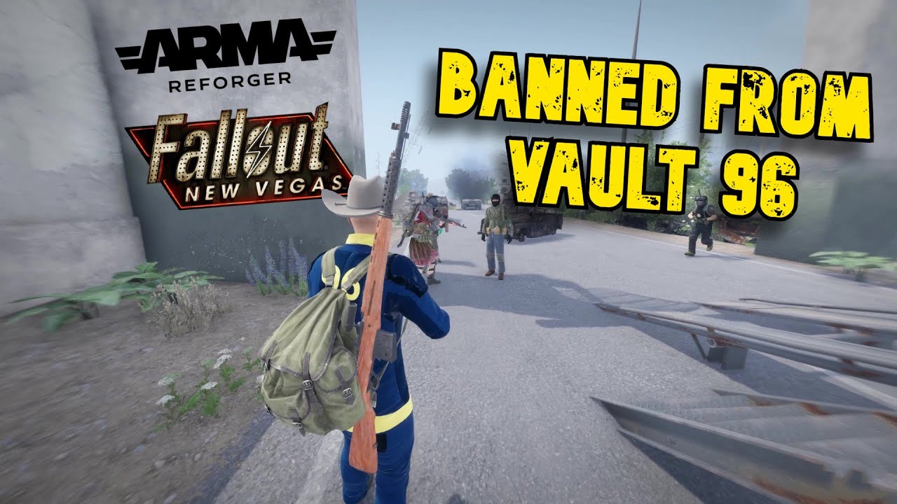 ARMA REFORGER FALLOUT I GOT KICKED OUT VAULT 96! - YouTube