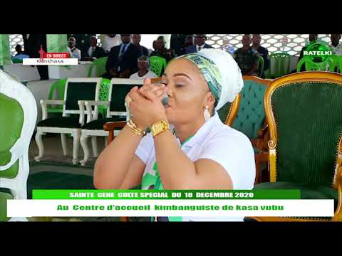 KINSHASA, 18 DEC 2020 : LA SAINTE CENE AU CENTRE D'ACCUEIL KIMBANGUISTE