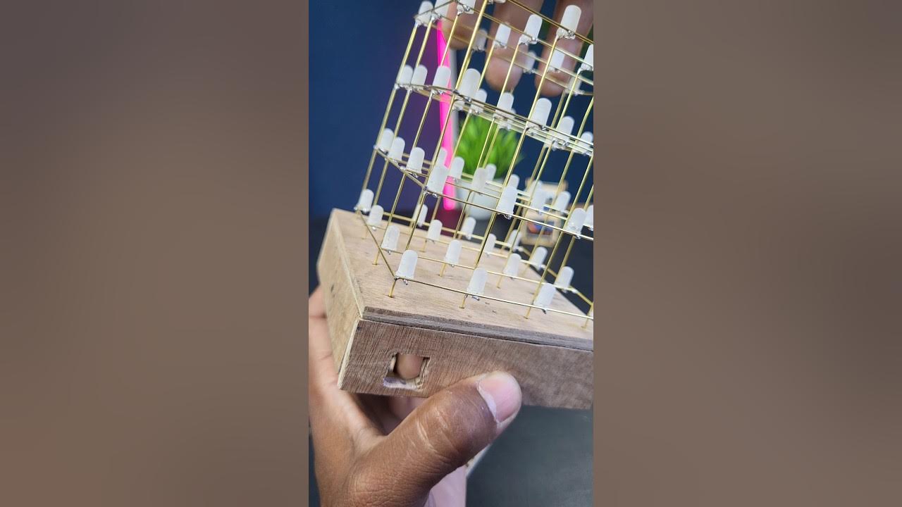 "4x4x4 LED Cube | Amazing Animations with Arduino Nano | DIY Electronics Project" # ...