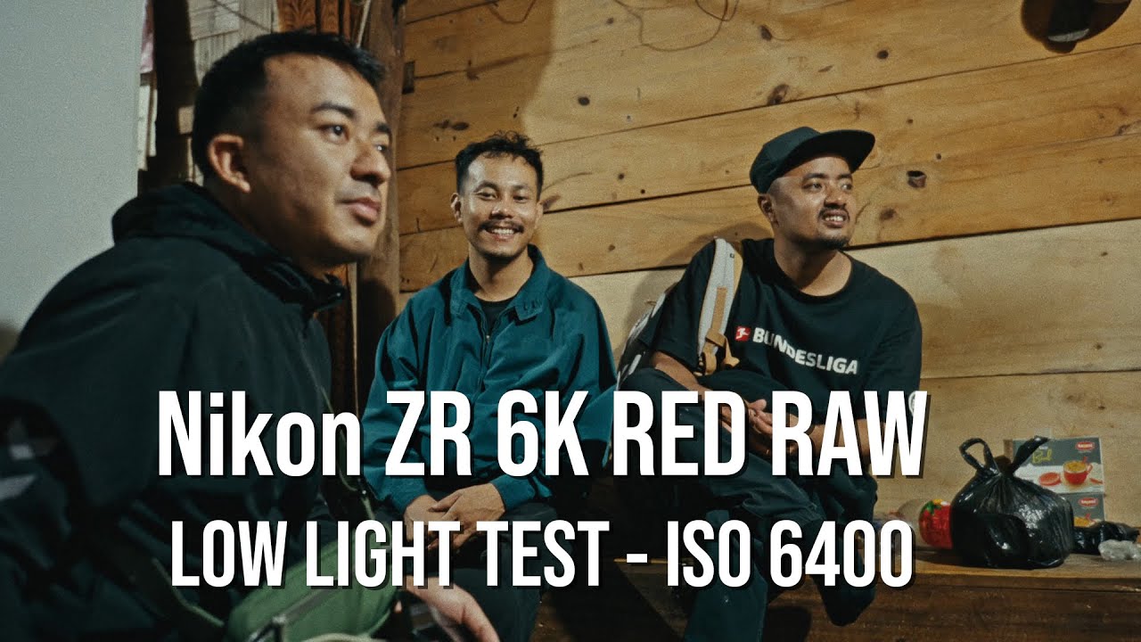 Nikon ZR 6K RED RAW Low Light Test | ISO 6400 - YouTube
