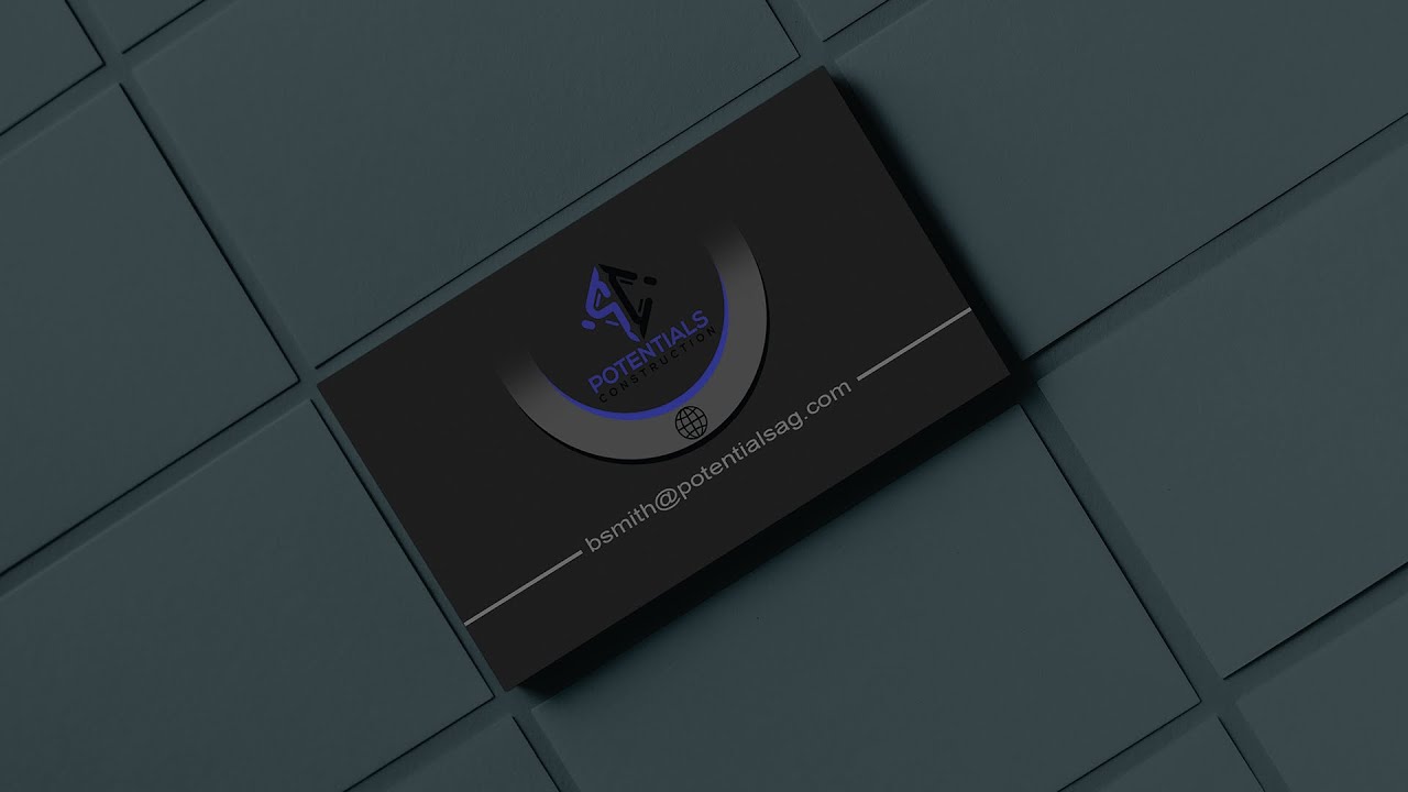 How To Create A Business Card In Photoshop YouTube How To Create A Business Card In Photoshop YouTube