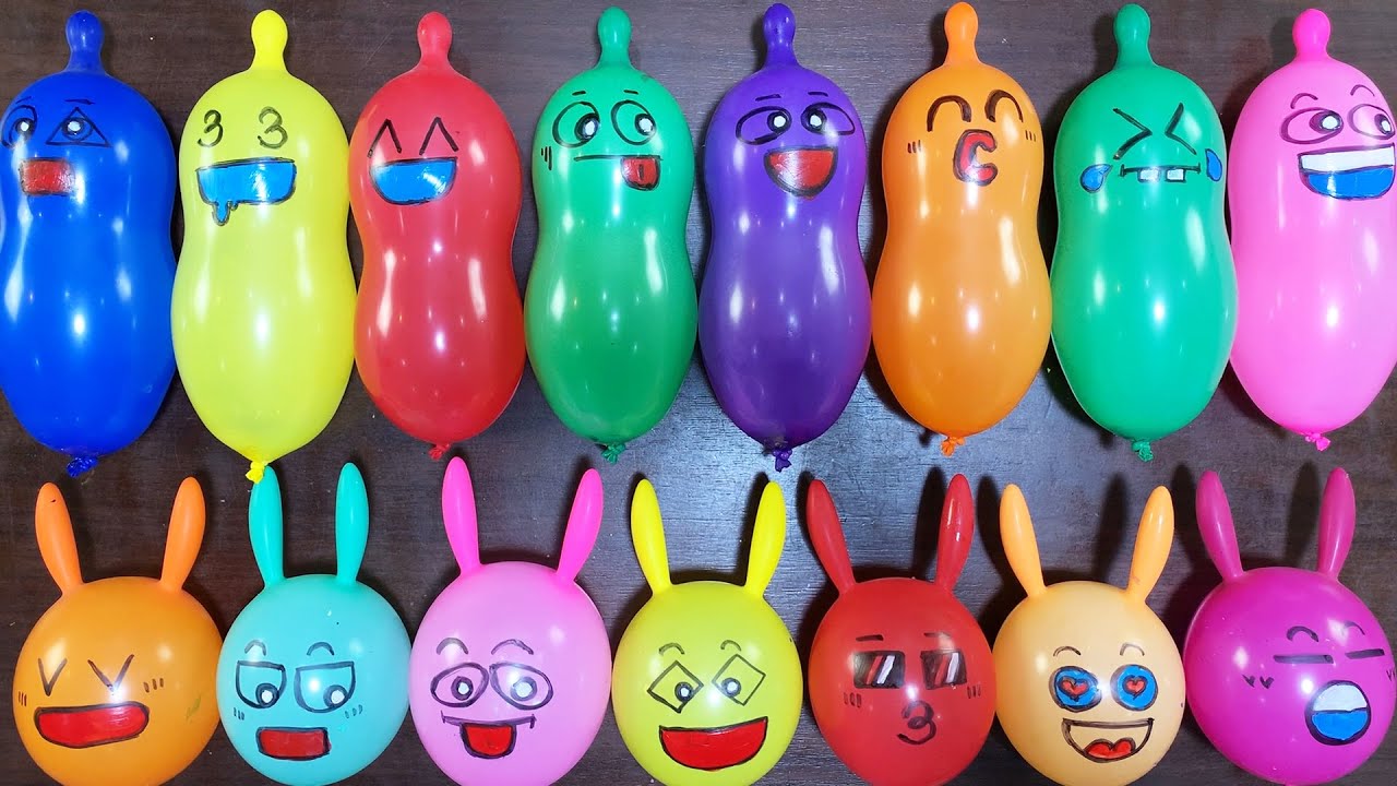 MAKING SLIME WITH BALLOONS ! SATISFYING SLIME VIDEOS #3446 - YouTube