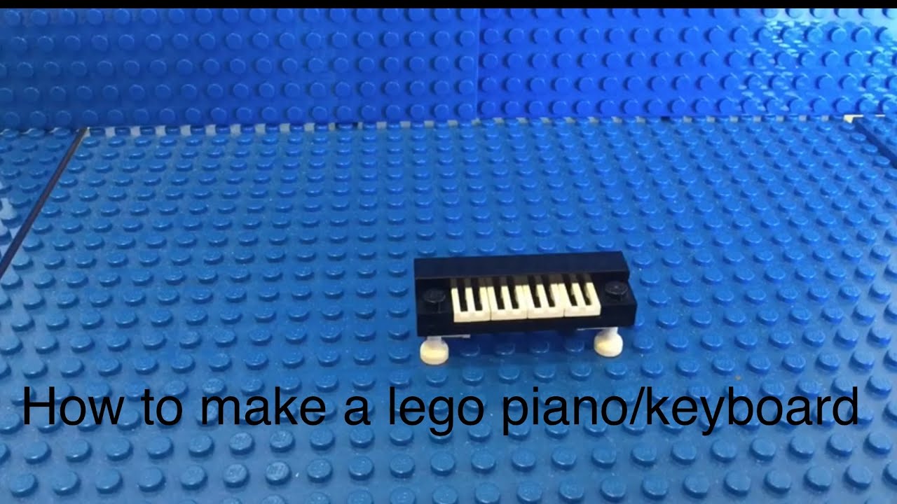 How to make lego piano/keyboard | The Brickpit - YouTube