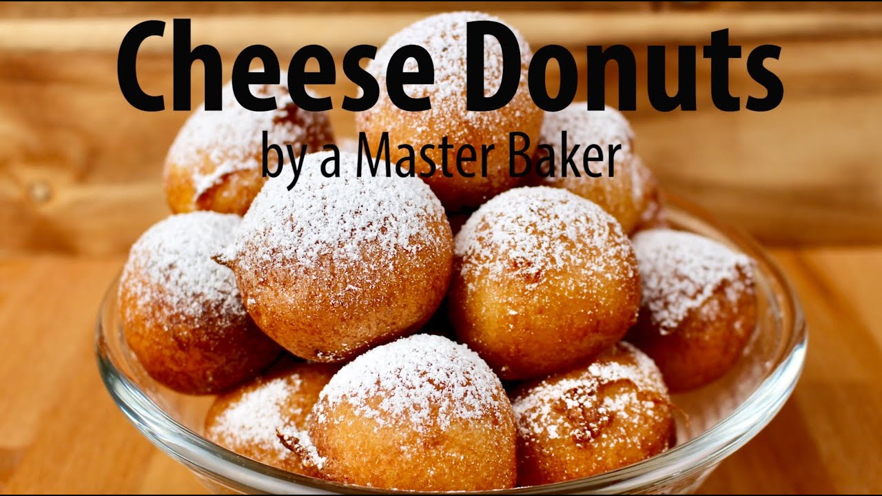 Cheese Donuts best recipe ever by Master Baker - YouTube