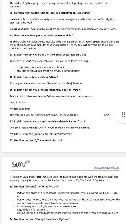 #python important questions for freshers#java #software #javascript # ...