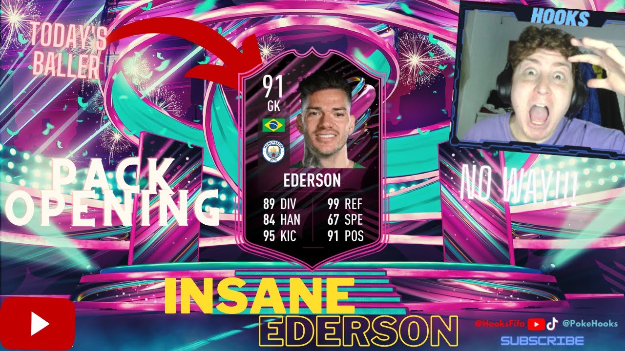 EDERSON FUT BALLERS IS INSANE! MAX STATS GOAL KEEPER? NEW MARQUEE ...