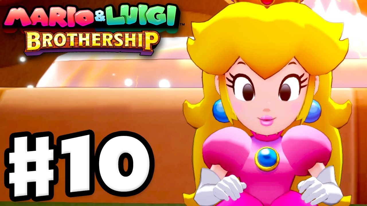 Princess Peach Mario And Luigi Brothership Full Game Walkthrough Part 10 Youtube