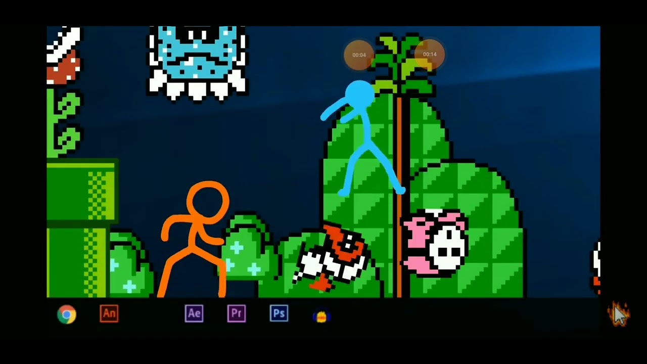 Alan Becker Mario Luigi TV Globinho - YouTube