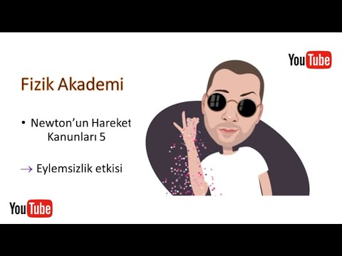 Newton'un hareket kanunları 5  Eylemsizlik etkisi   #fizik #eylemsizlik