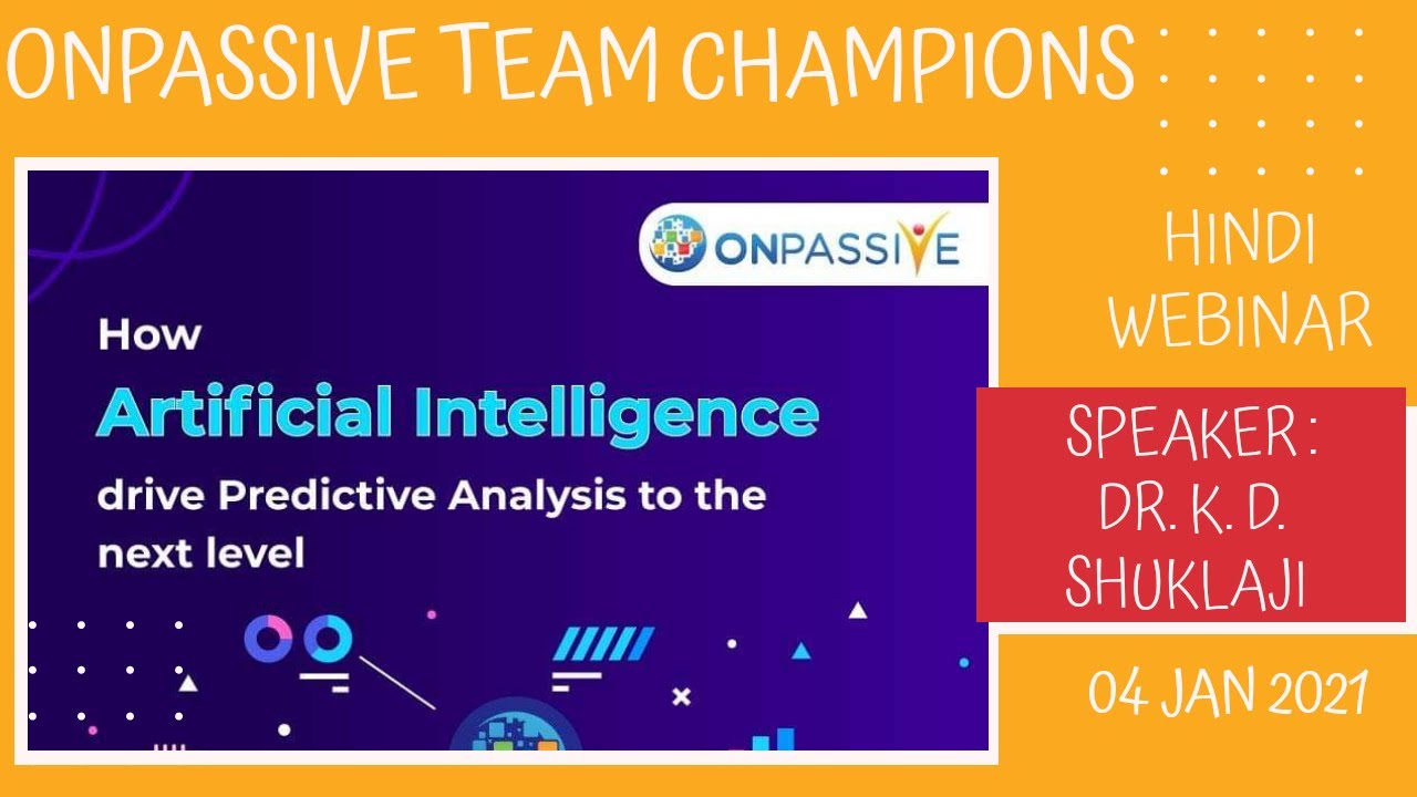 ONPASSIVE TEAM CHAMPIONS - 04 JAN 2021 - TODAY'S HINDI WEBINAR - YouTube