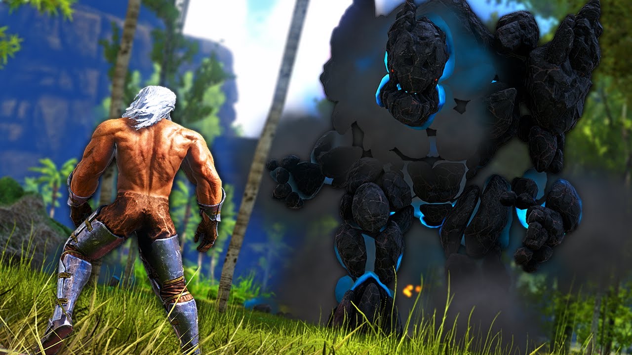 This GIANT SMOKE MONSTER Just Moved in RIGHT NEXT TO MY BASE!! | ARK ...