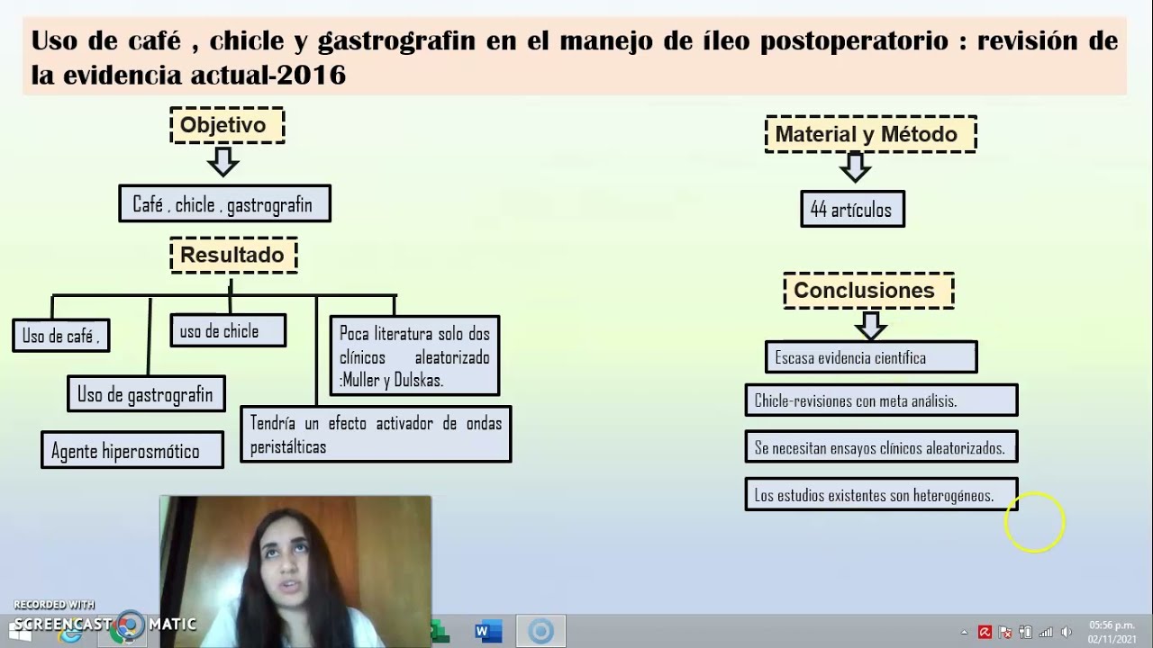 HEMORRAGIA POSTOPERATORIA E ILEO PARALITICO POSTOPERATORIO-ALUMNA ...