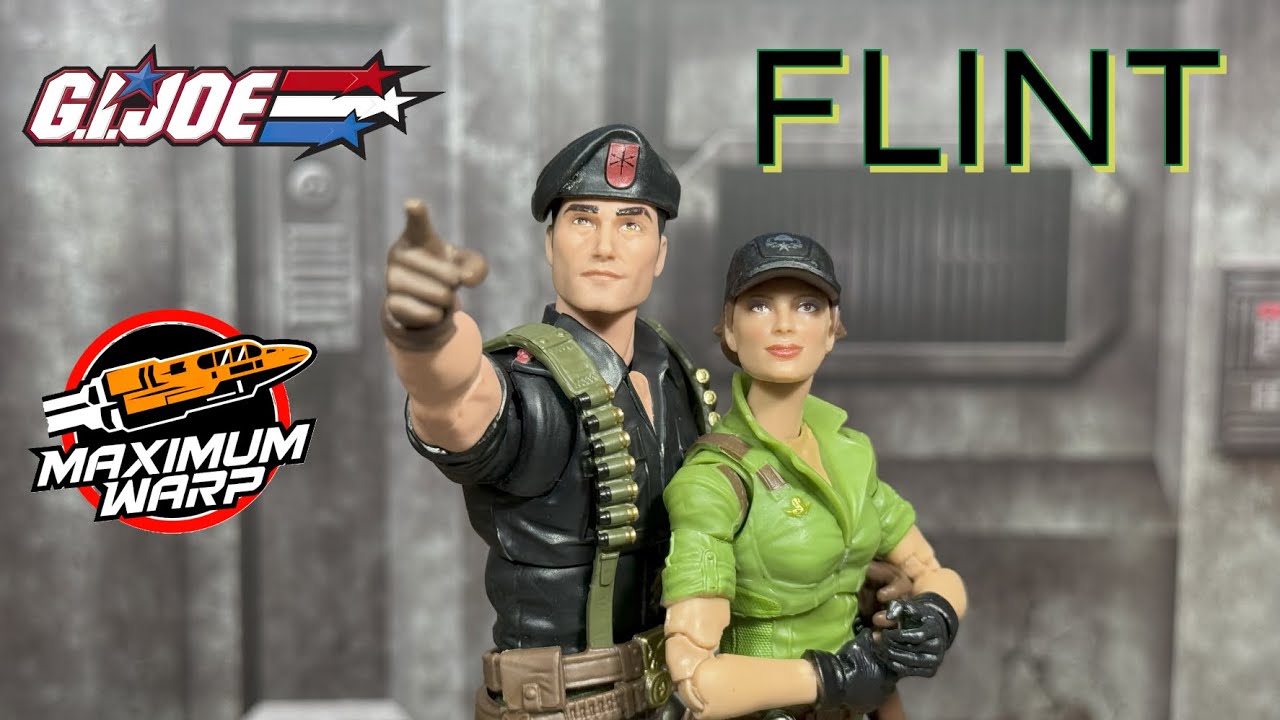 GI Joe Classified RETRO FLINT action figure review - YouTube