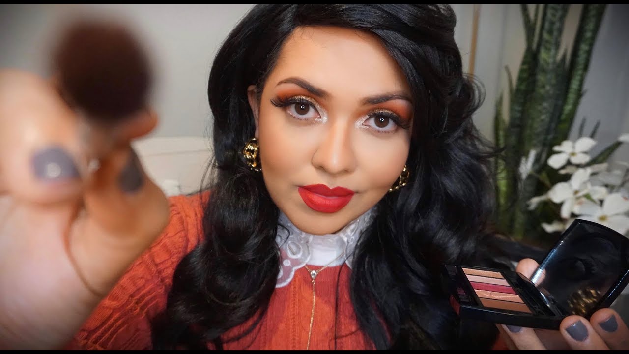 ASMR Doing Your Date Night Makeup 💄 - YouTube