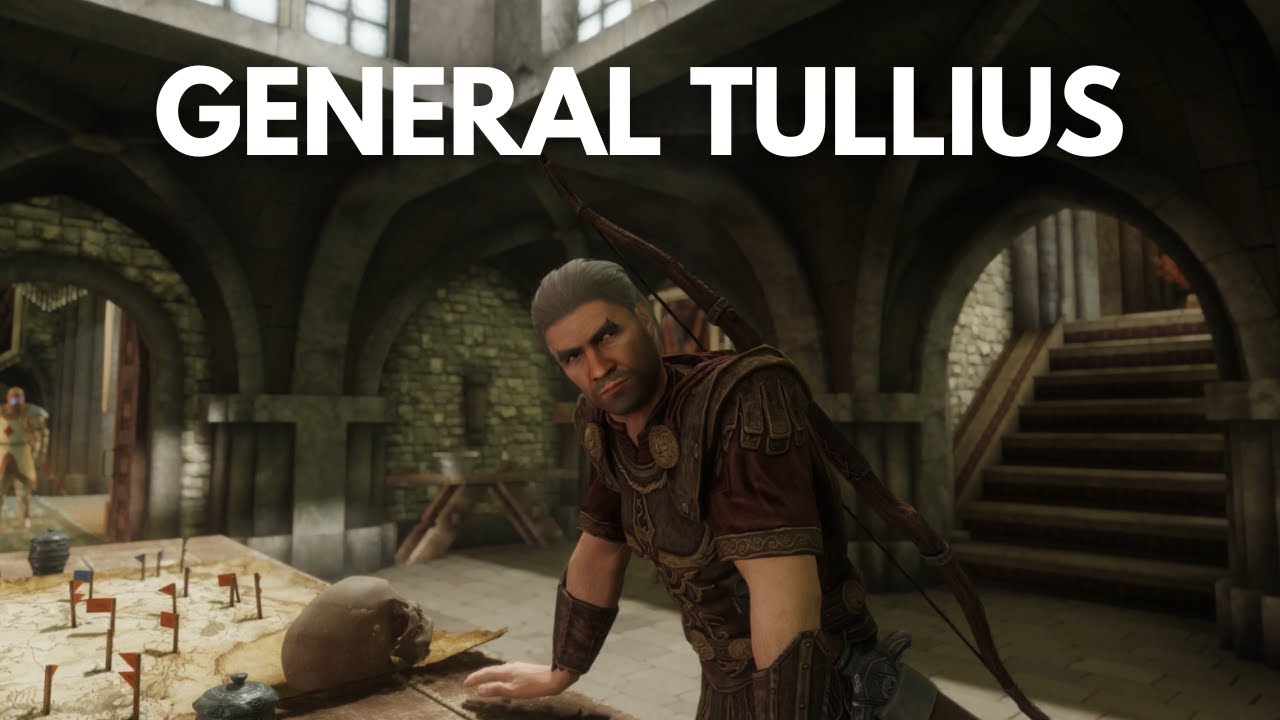 Is General Tullius A Strategic Genius or A Forgotten Commander? | Skyrim Nolvus - YouTube