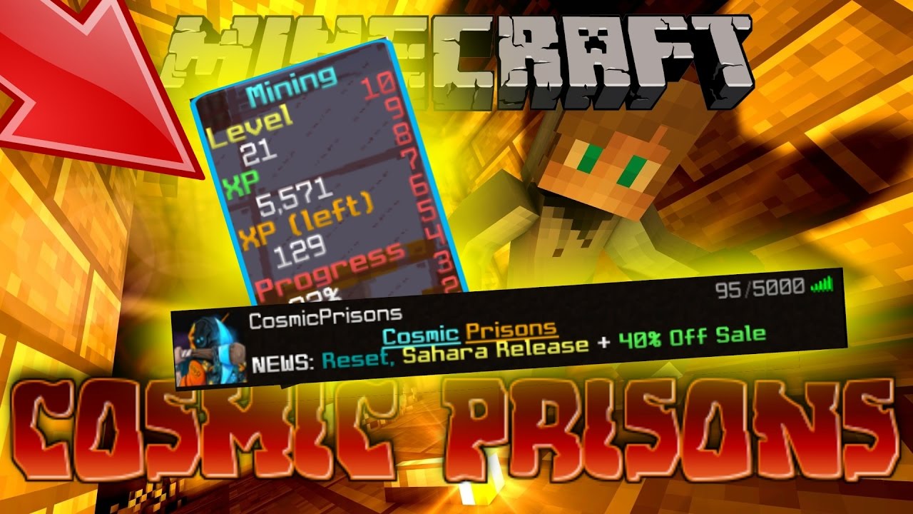 "COSMIC PRISONS FULL RELEASE!" Minecraft Cosmic Prisons Ep4 - YouTube