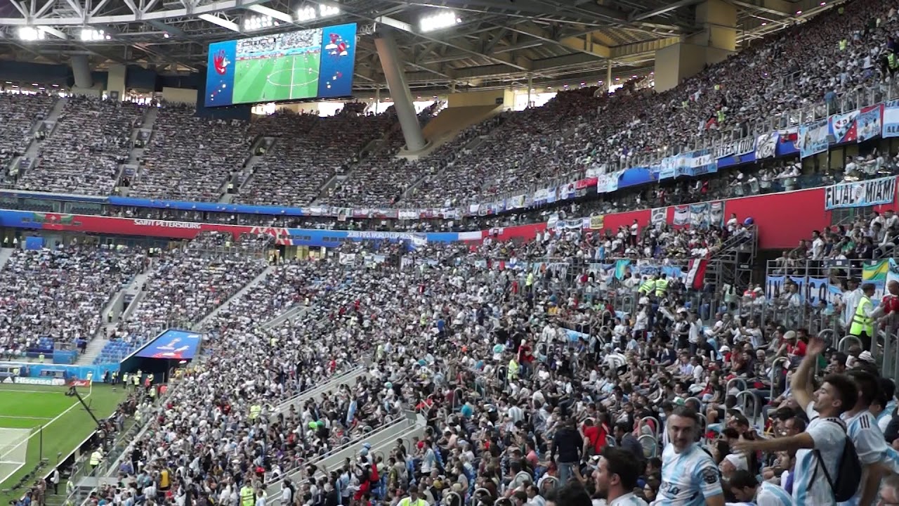COLOSSEO VISION LED Displays - ZENIT Arena, FIFA World Cup 2018 - YouTube