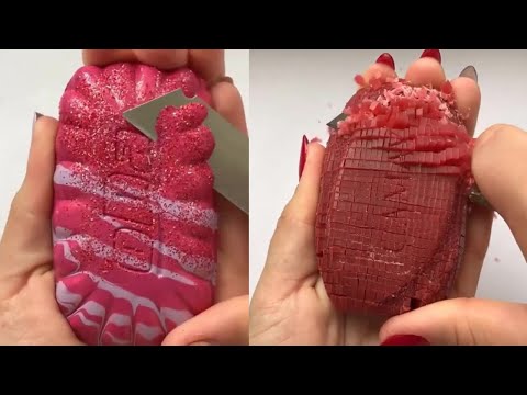 Soap Cutting | Soap ASMR | Cutting Soap | Soap Carving | Rahatlatıcı Sabun Kesme Videoları | #48
