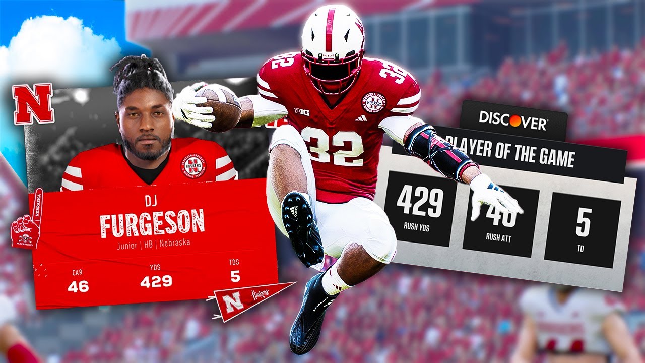 College Football 25 Road to Glory - 5 Star RB Has The GREATEST GAME in ...