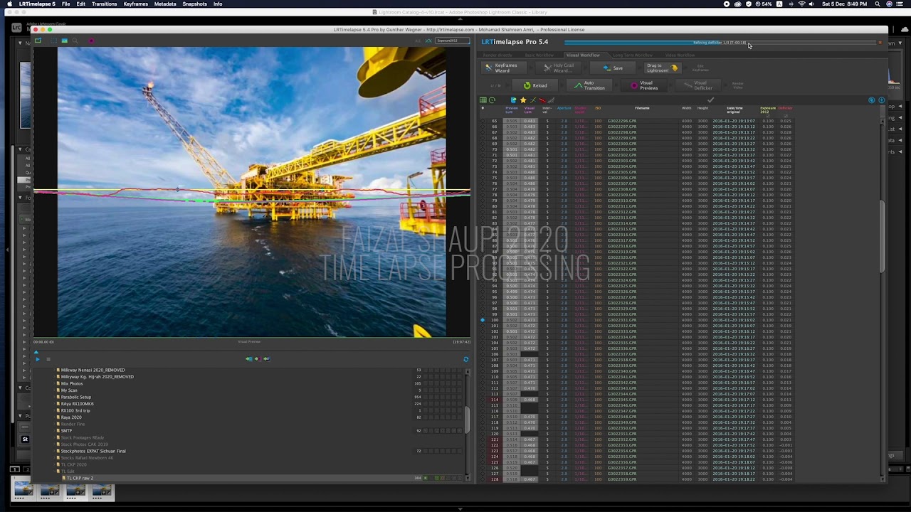 Time Lapse Processing In Fast Motion - YouTube