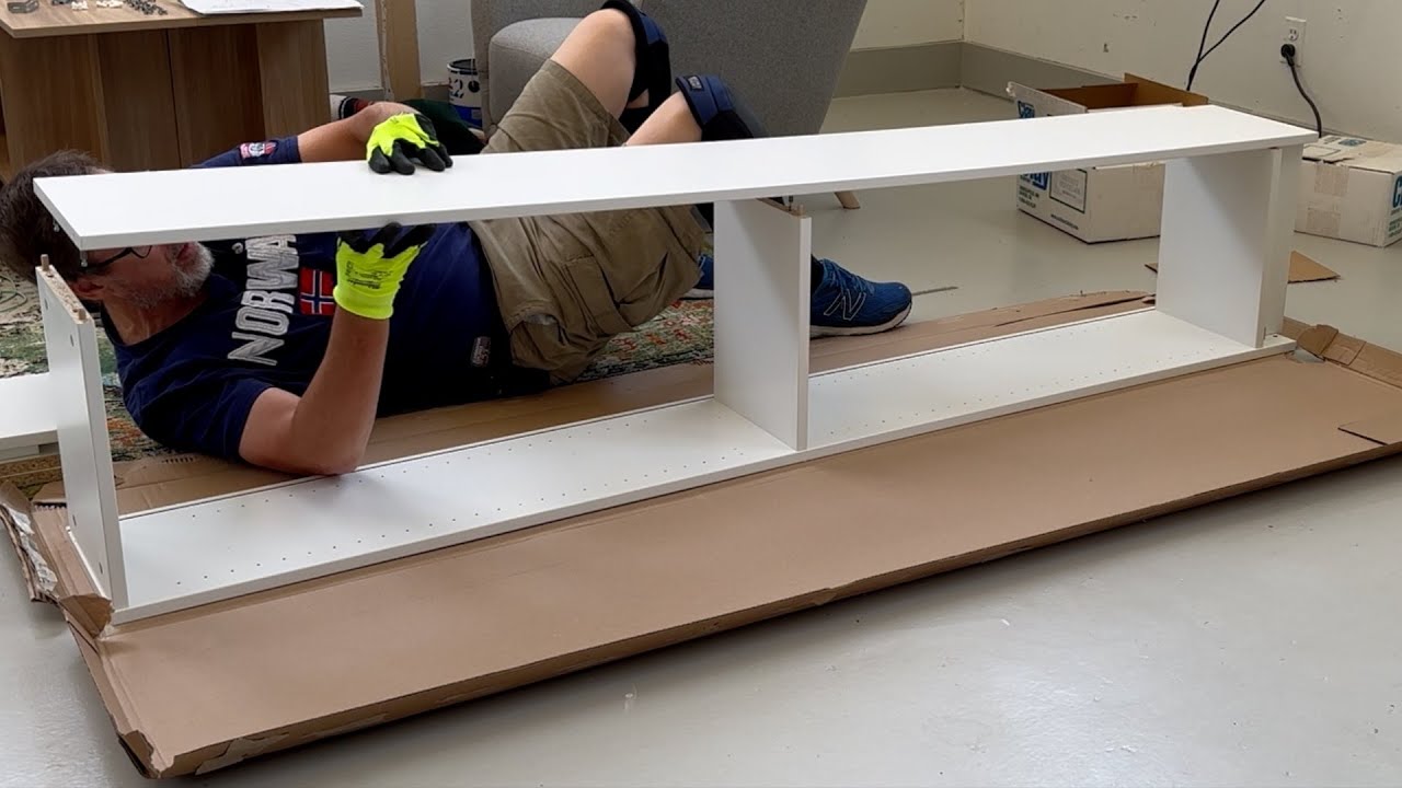 How to Assemble IKEA BILLY Tall Bookcase | Step-by-Step Setup Guide ...
