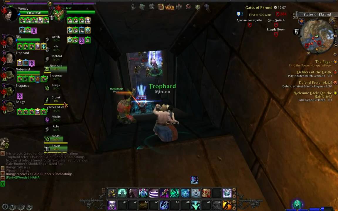Warhammer Online - Gates of Ekrund PvP Zealot 2 - YouTube