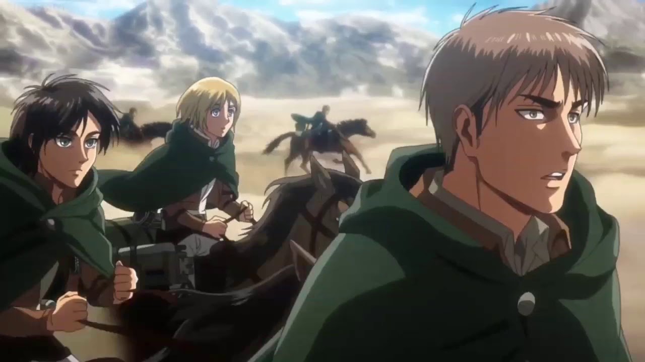 Eren sees the ocean AOT - YouTube