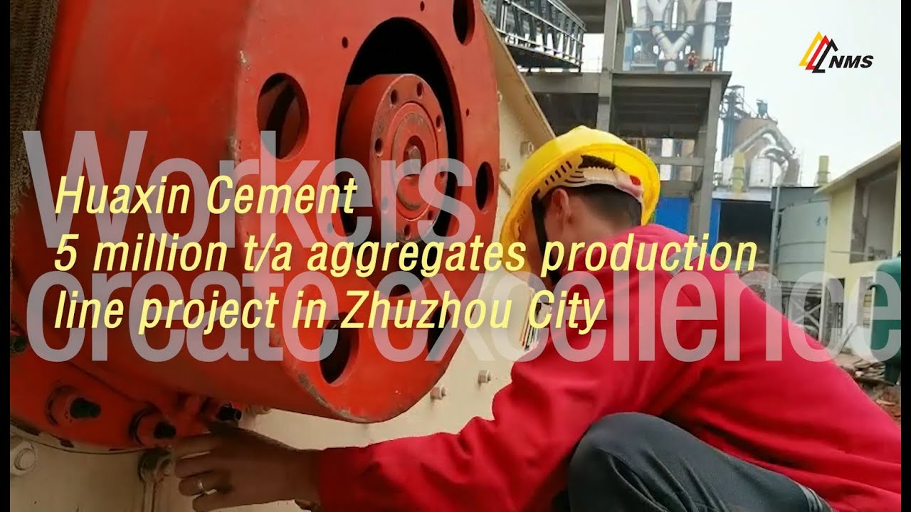 Huaxin Cement 5 million t/a Aggregates Production Line Project in ...