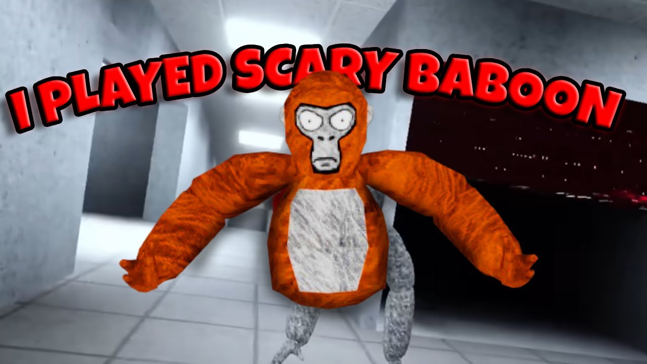 SCARY BABOON IS SCARY!!! (Scary Baboon VR) - YouTube