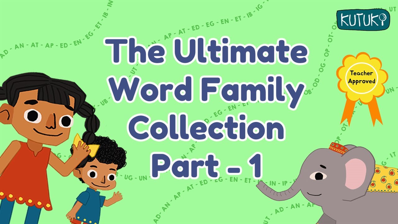 Word family story - part 1 | Short words- spelling and pronunciation ...