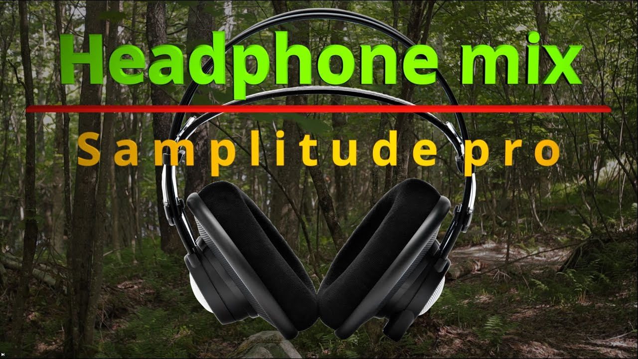 Headphone mix with Magix Samplitude Pro (X4 - X5) - YouTube