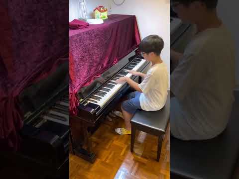 NG Ka Lok Mars played Chopin Nocturne Op.20 in C Sharp Minor in 10 years old